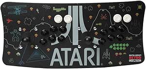 Micro Center Atari Arcade Fightstick USB Dual Joystick 2 Player Game ...
