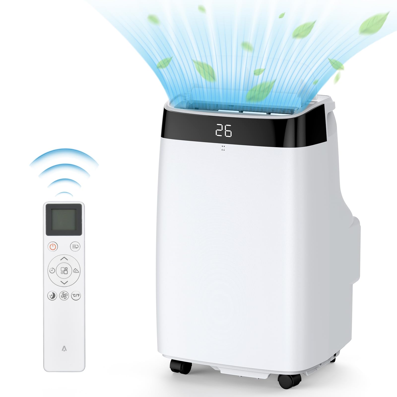 Amazon.com: 10000Btu Portable Air Conditioner with Remote Control,Quiet ...