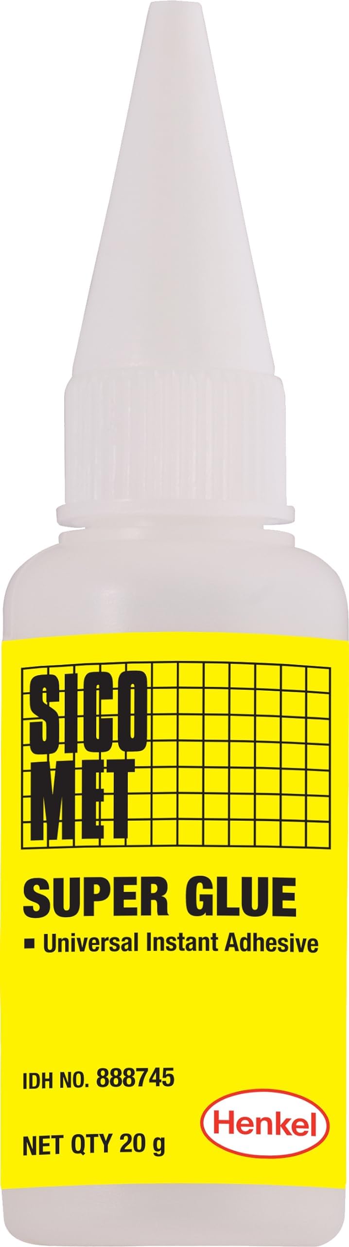 Sicomet Super Glue, Instant Bonding Adhesive 20g, general purpose ...