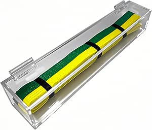Amazon.com: Acrylic Flip-Top Martial Arts Belt Display Case – Clear ...