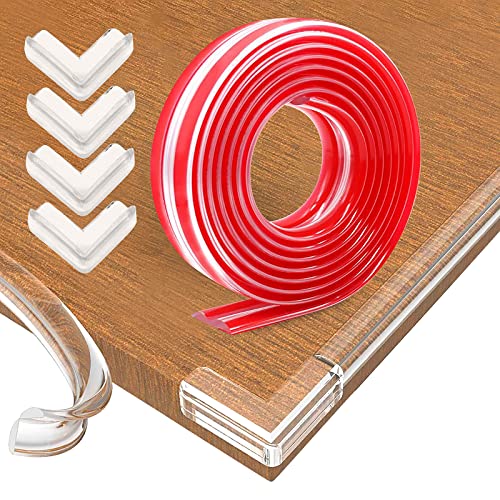 Silicone Edge Protector Strip,3 Meter Edge Protector and 4 Baby Safety ...