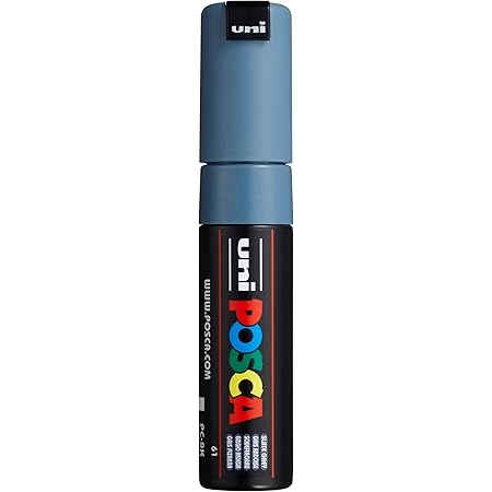 Amazon.com: Posca Marker 8K in Slate Gray, Posca Pens for Art Supplies ...