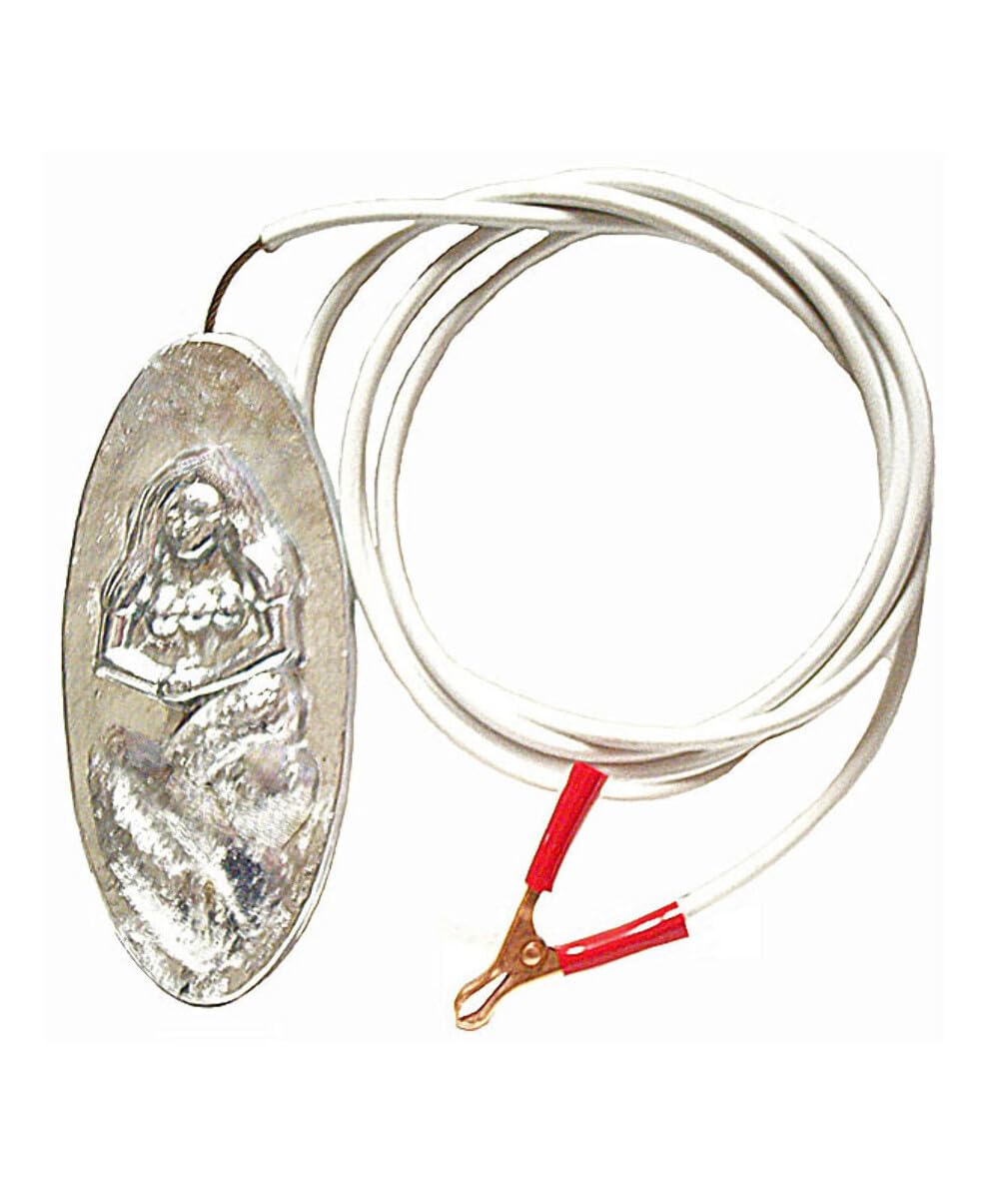 Amazon.com: Mermaid Hanging Zinc Anode w/Cable : B&S Marine Anodes ...