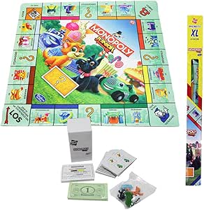 Hasbro Gaming Monopoly Junior XL Play Mat 61 x 61 cm German Version ...