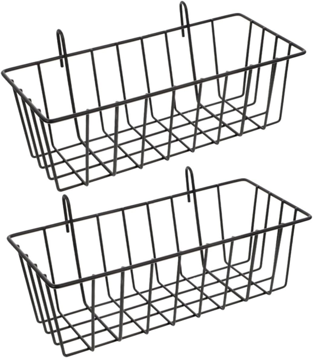 Amazon.com - RUNROTOO 2pcs Wall Hanging Storage Rack Shower Shelf ...