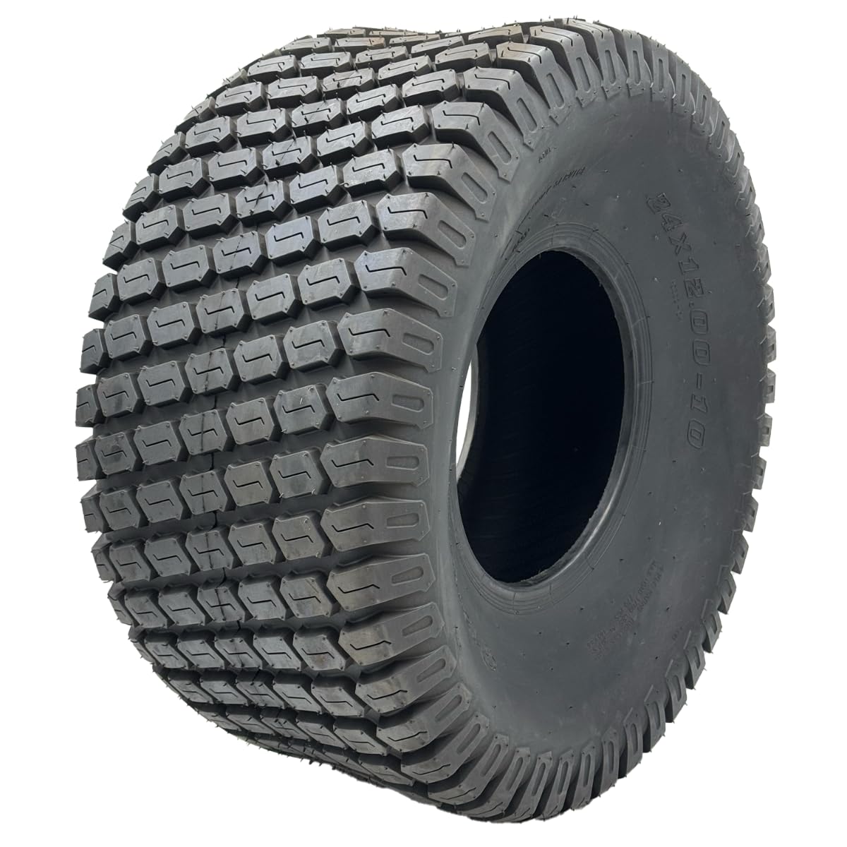 Amazon.com : Hoosier Wheel 24x12.00-10 4 Ply Turf Tire (Compatible with ...