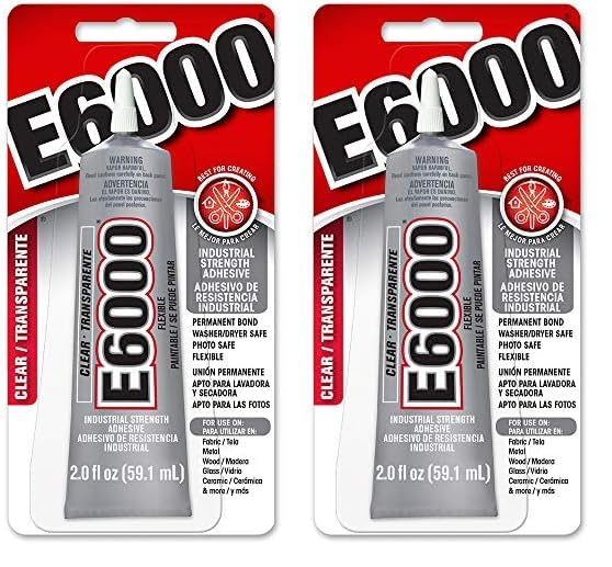 Amazon.com: E-6000 Adhesive Metal, Glass, Fiberglass Masonry and ...