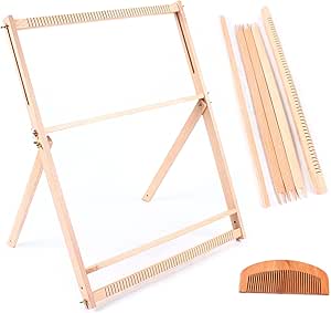 MINUS ONE Large Weaving Loom for Adults Kids - 70 x 50 cm Multi-Craft ...