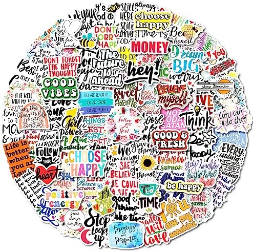 Amazon.com: Spanish Inspirational Stickers Pack 50PCS, Glueewee ...