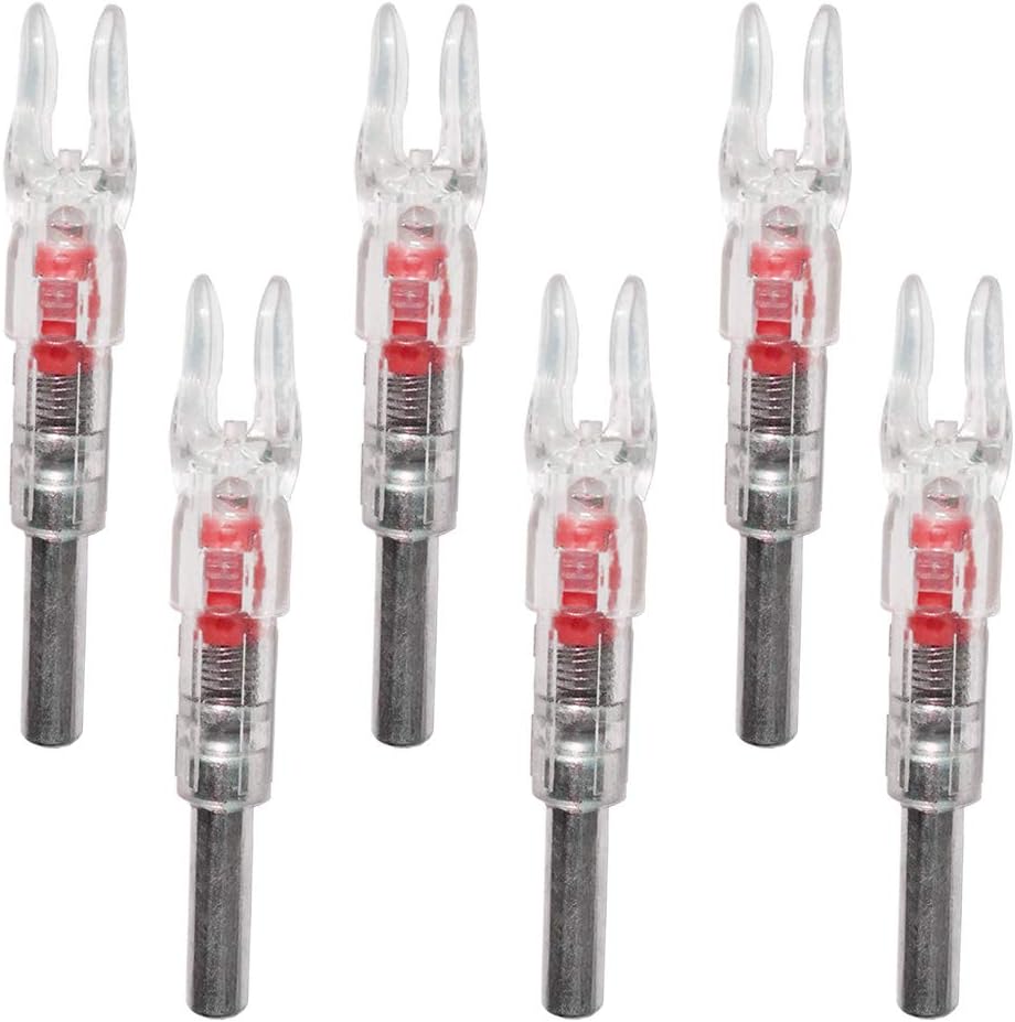 S Lighted Nocks for Arrows with .244 Light up Knocks Turn on ...
