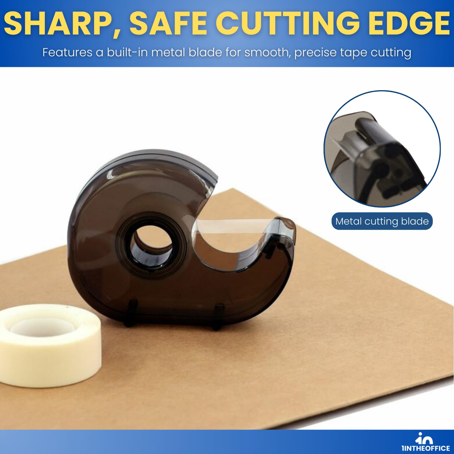 Snapklik.com : Tape Dispenser, Small Tape Dispenser, Handheld Tape Dispenser, 1 Inch Core ...