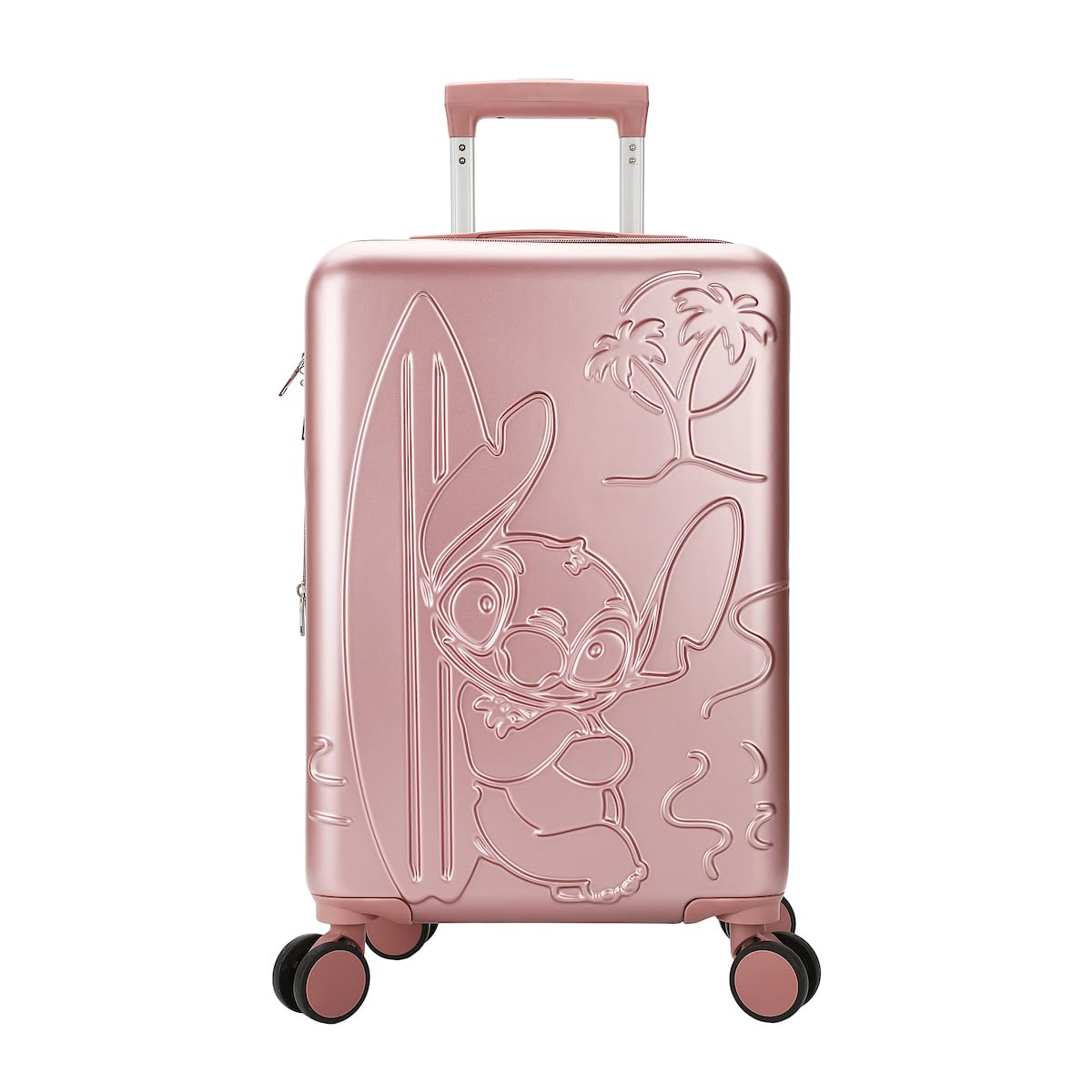 Amazon.com | Disney Stitch With Surfboard Light Purple 22" Rolling ...