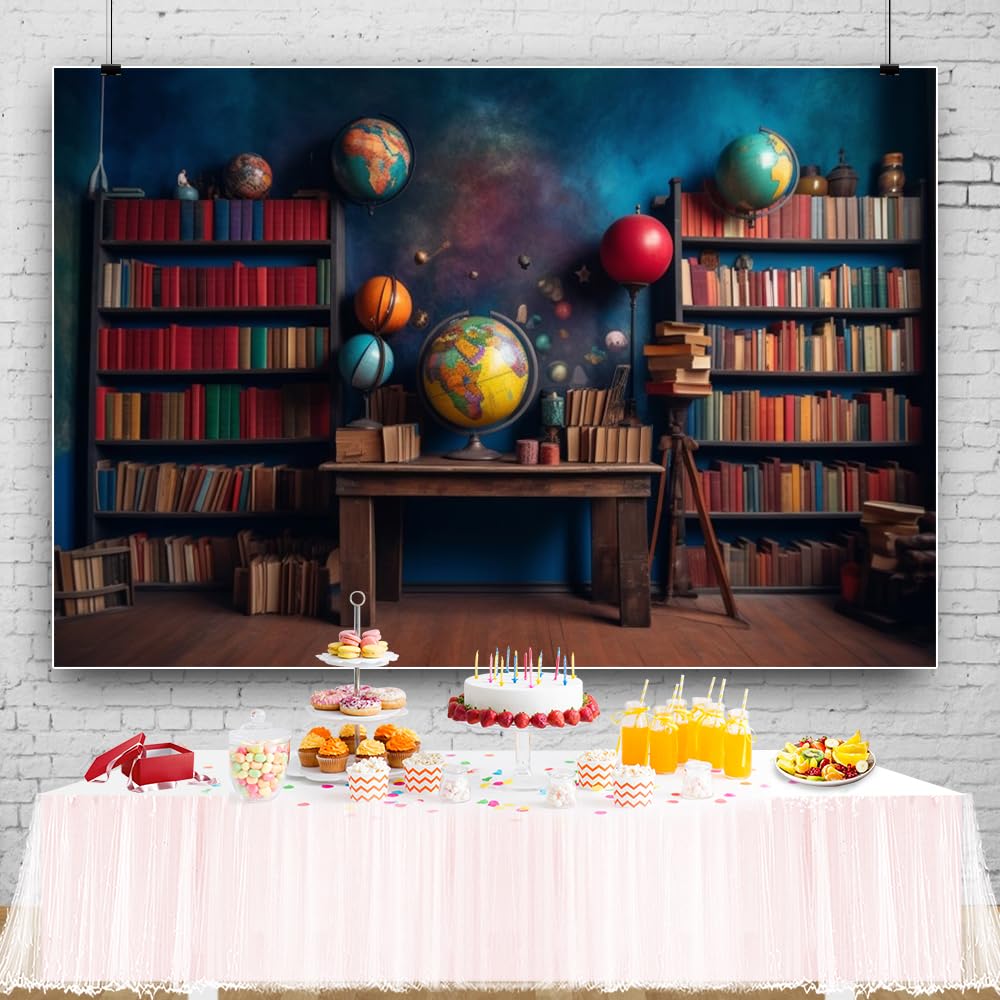 Old Library Zoom Background