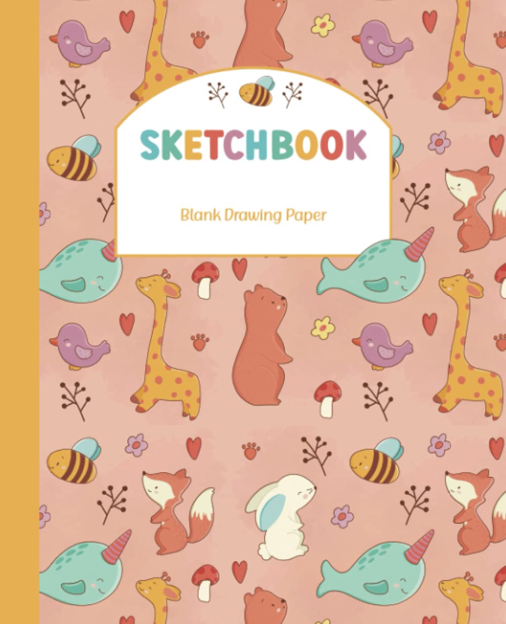 Amazon.com: Sketchbook for girls, boys, students, kids, 200 pages ...