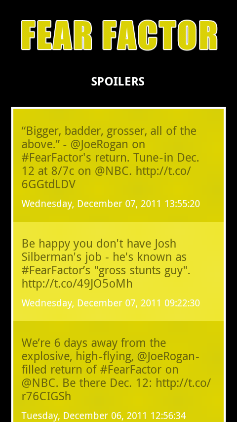 Fear Factor 2011