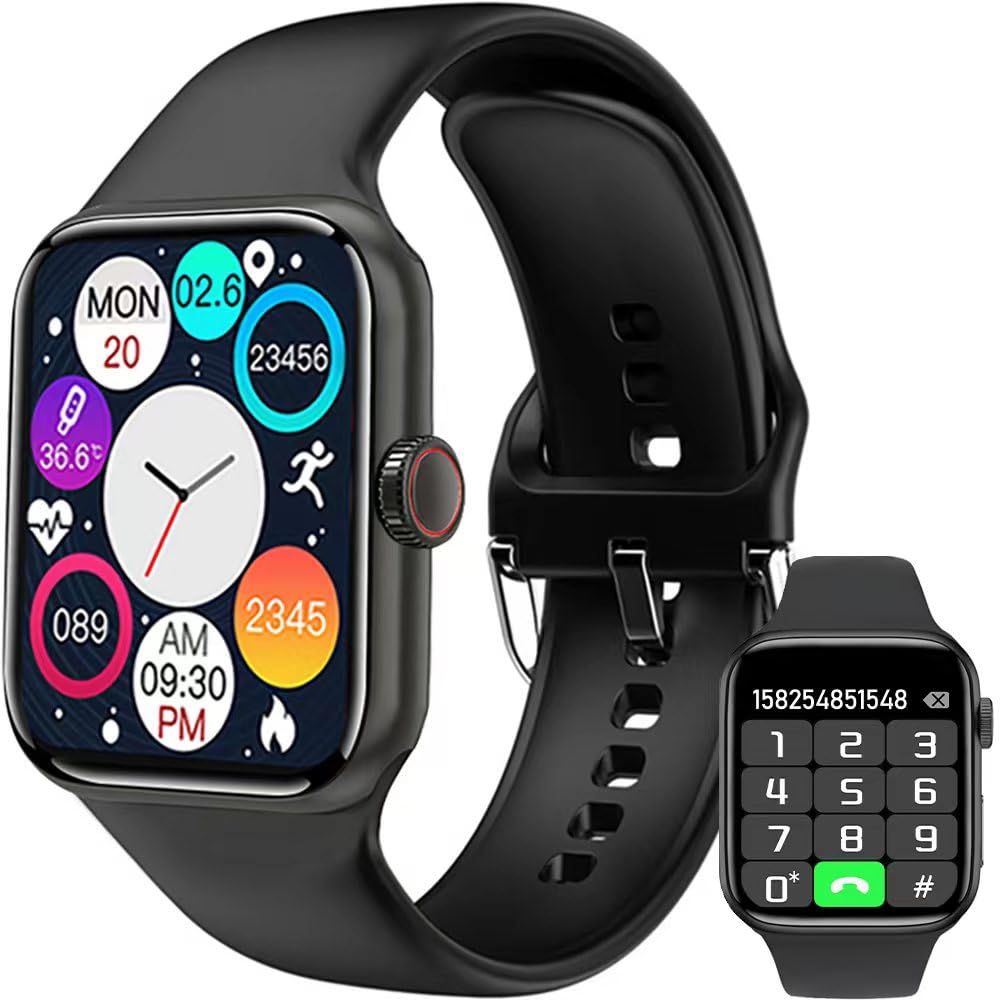 Amazon.com: 321OU Smart Watch for Men Women Compatible Android Phones ...