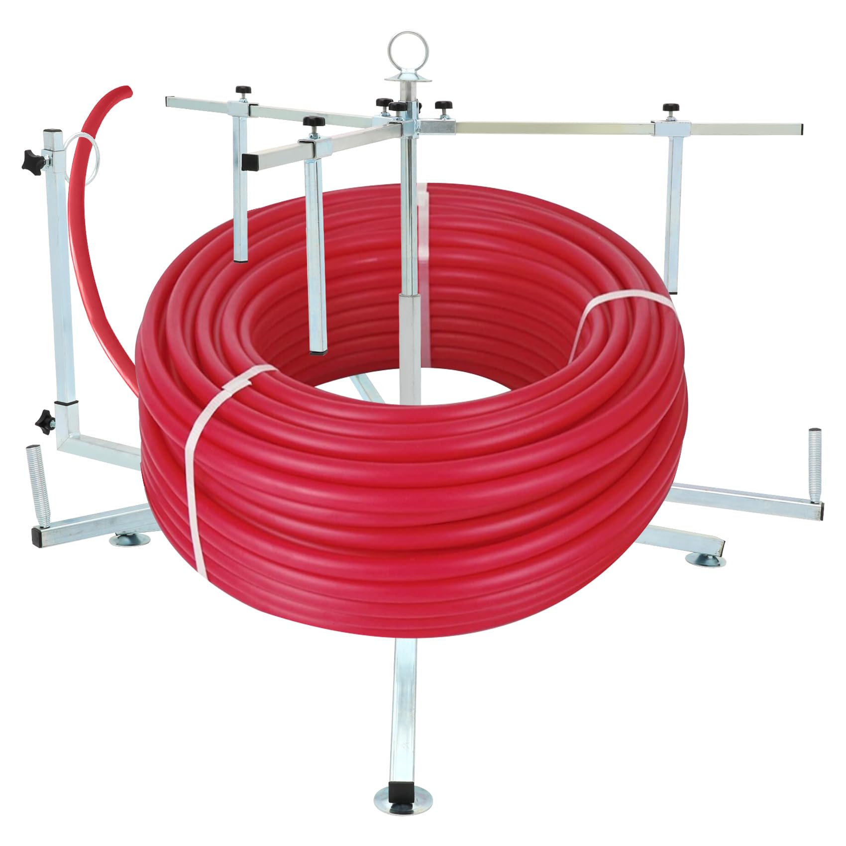 Snapklik.com : PEX Pipe Uncoiler, Heating Pex Tubing Uncoiler Rack ...