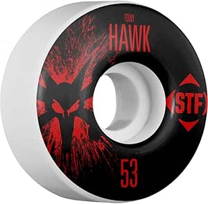 Amazon.com : BONES WHEELS Hawk Splat Wheels, 53mm : Skateboard Wheels ...