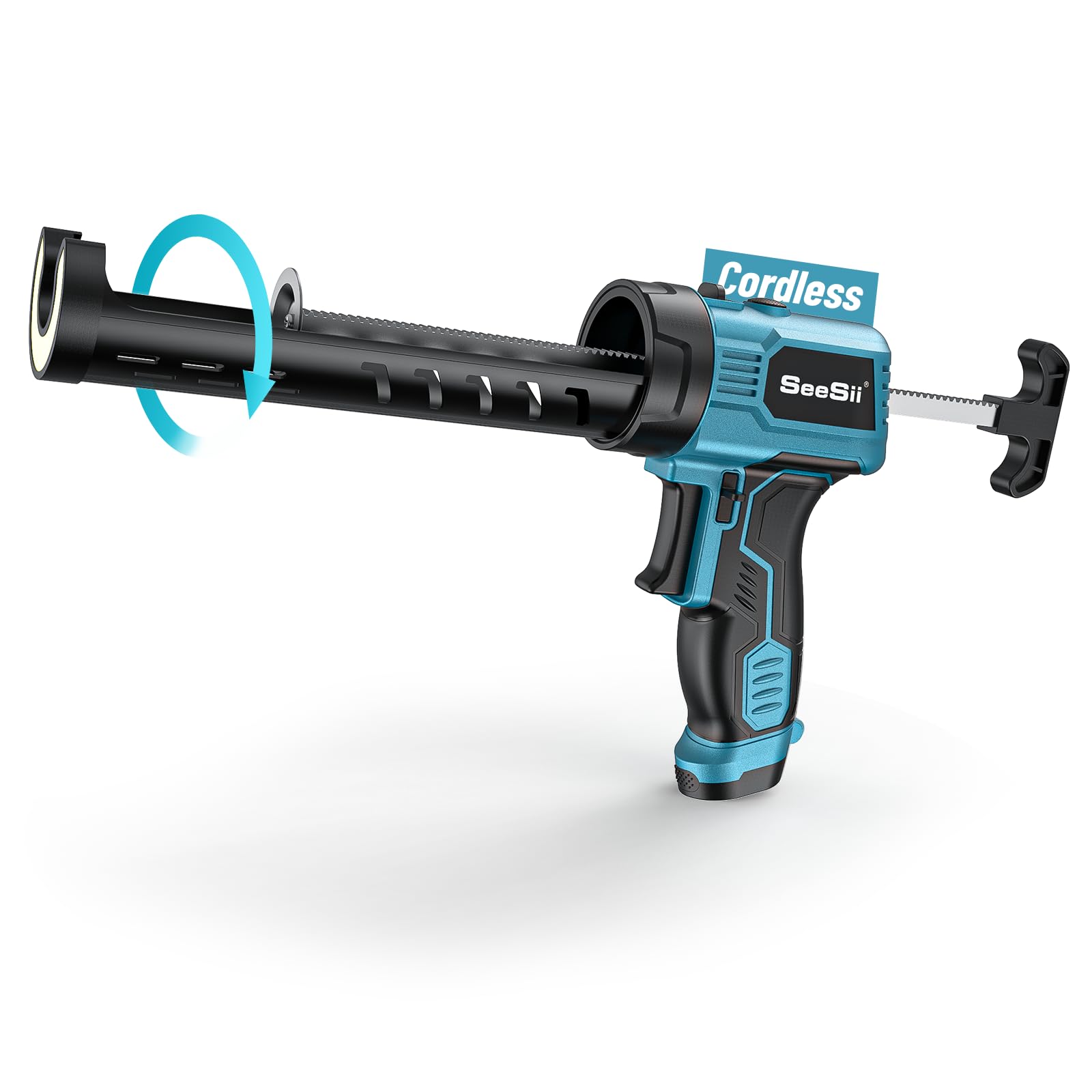 Seesii Electric Caulking Gun, Lightweight & Cordless Caulking Gun with ...