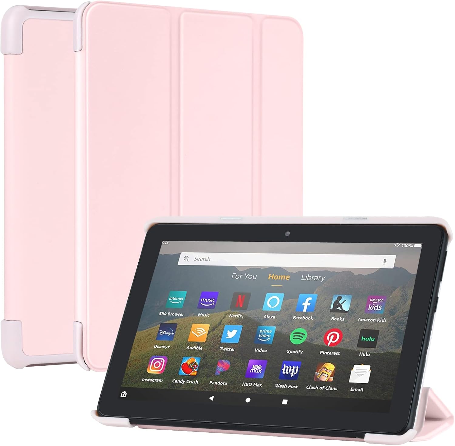 Amazon.com: COO Case Fits Amazon Kindle Fire HD 8 & 8 Plus Tablet (12th ...