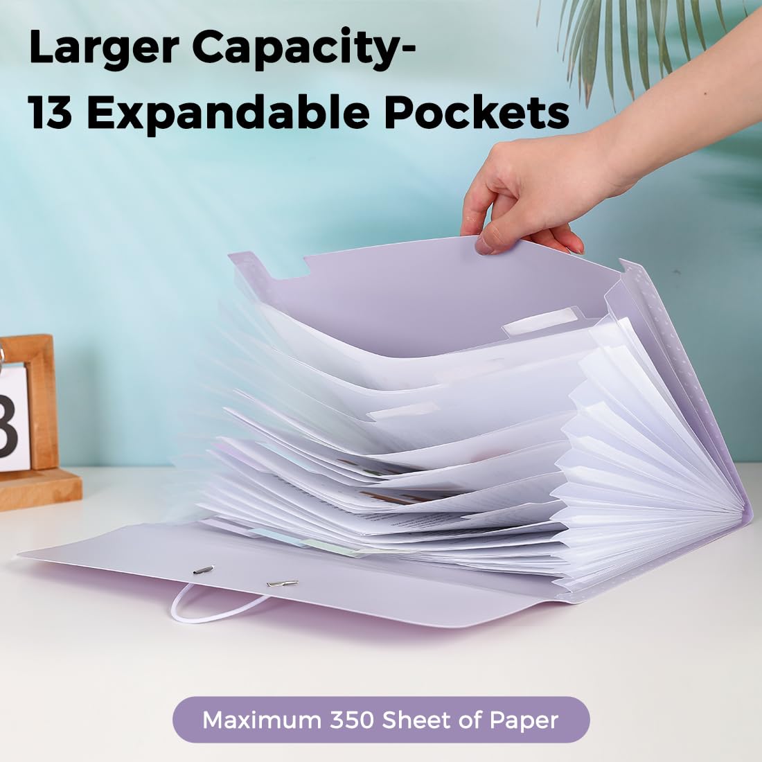 Snapklik.com : SKYDUE Expanding File Folder, Accordion File Organizer