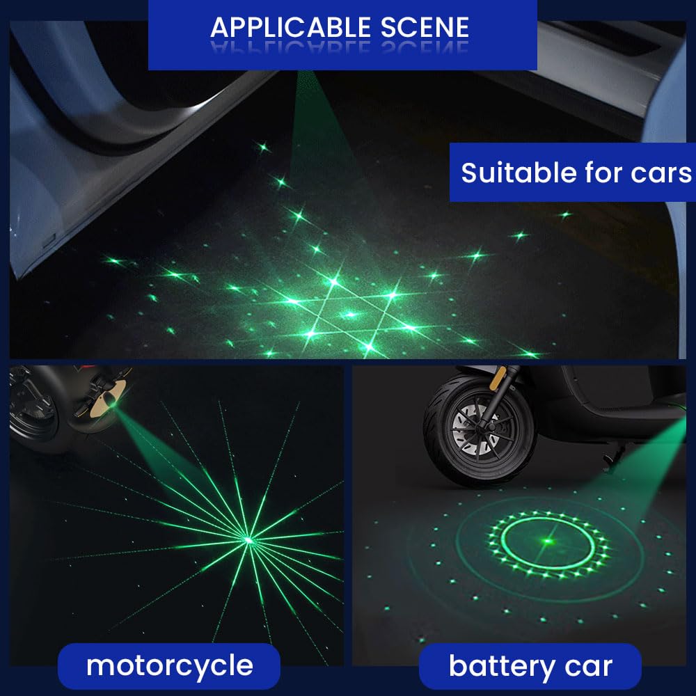 Snapklik.com : YSY 1set Multi-Mode Automotive Laser Dynamic Welcome ...