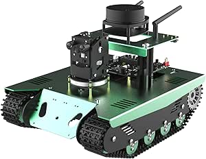 Amazon.com: Yahboom Transbot I Robotic Compatible with Raspberry Pi or ...