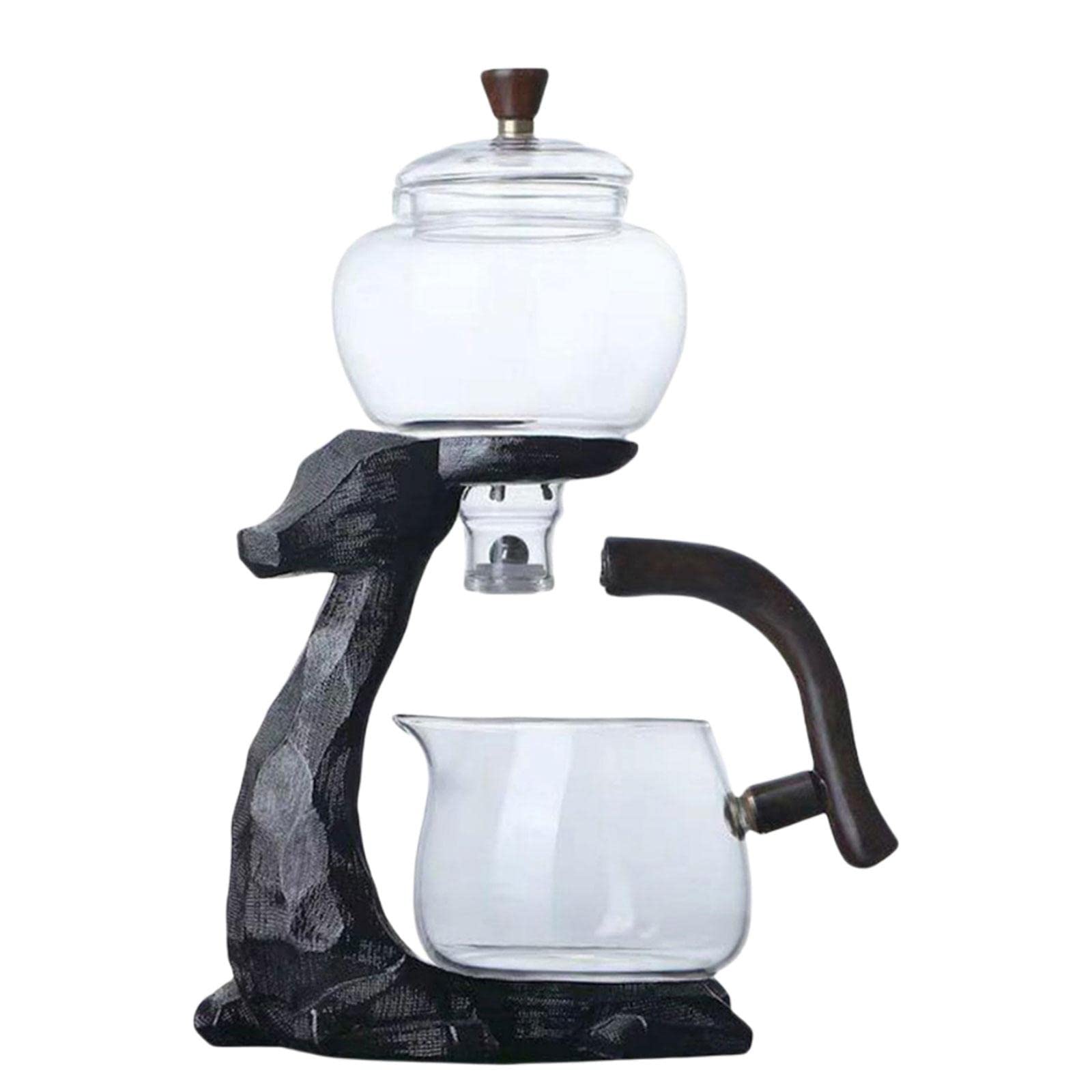 Amazon.com | Badiman Vintage Glass Teapot Automatic Tea Set Drip Pot ...