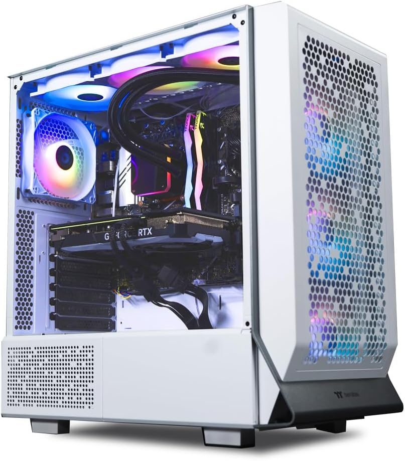 Amazon.com: Skytech Omega Gaming PC, Ryzen 7 7800X3D 4.2 GHz, RTX 4070 ...