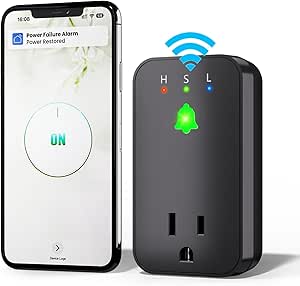 Amazon.com : Power Failure Alarm WiFi, Smart Power Outage Alarm with ...