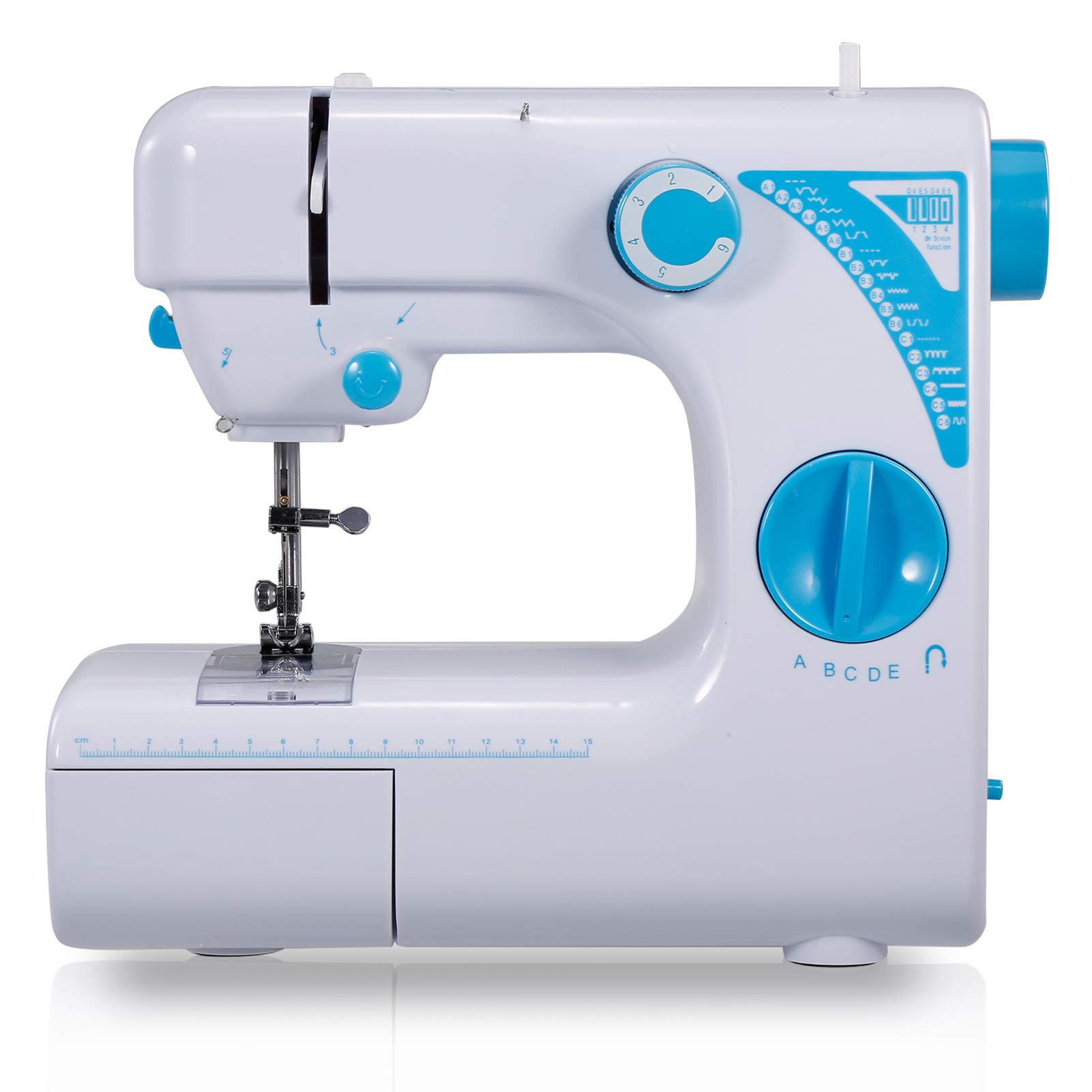 Buy Portable Sewing Machine Electric Household Crafting Mending Mini ...