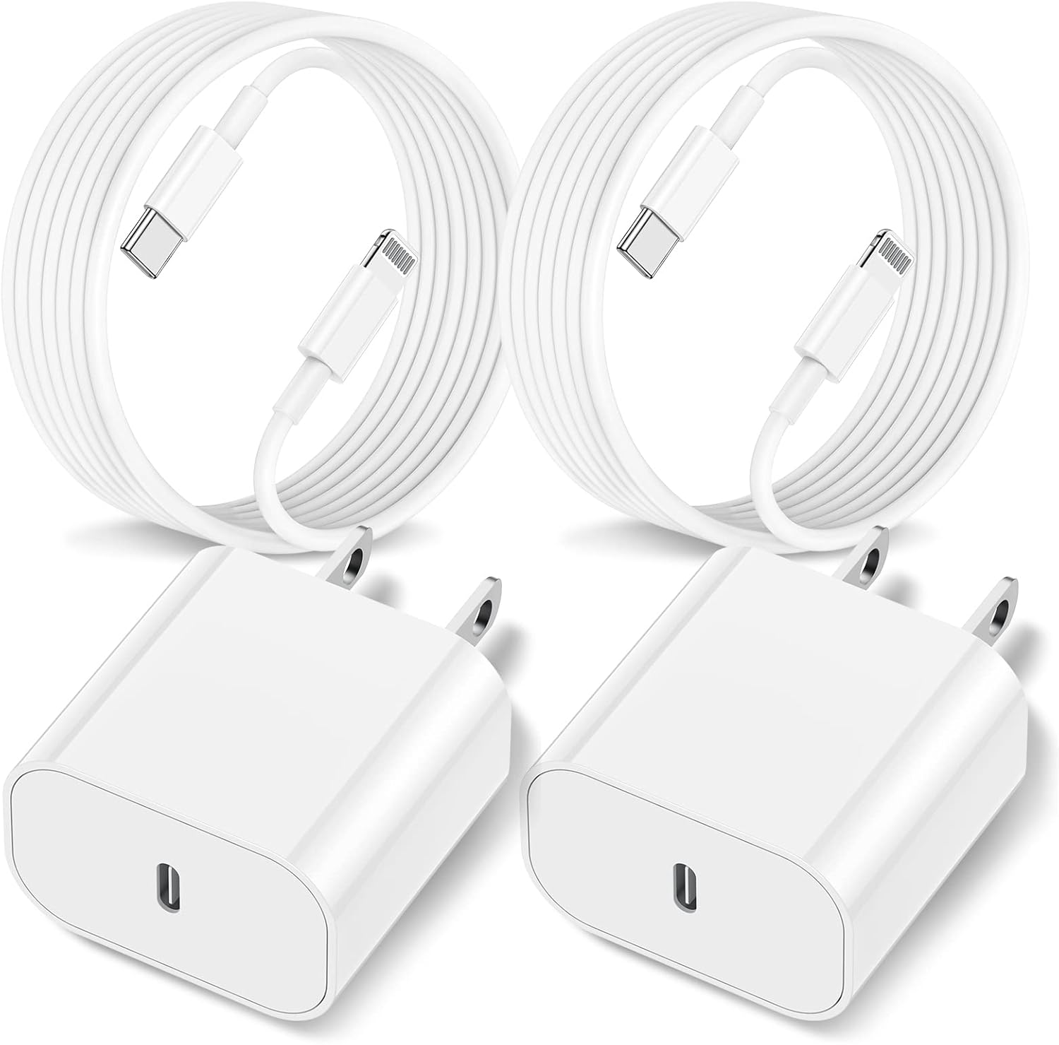 Amazon.com: iPhone Fast Charger, [Apple MFi Certified] Wall Charger ...