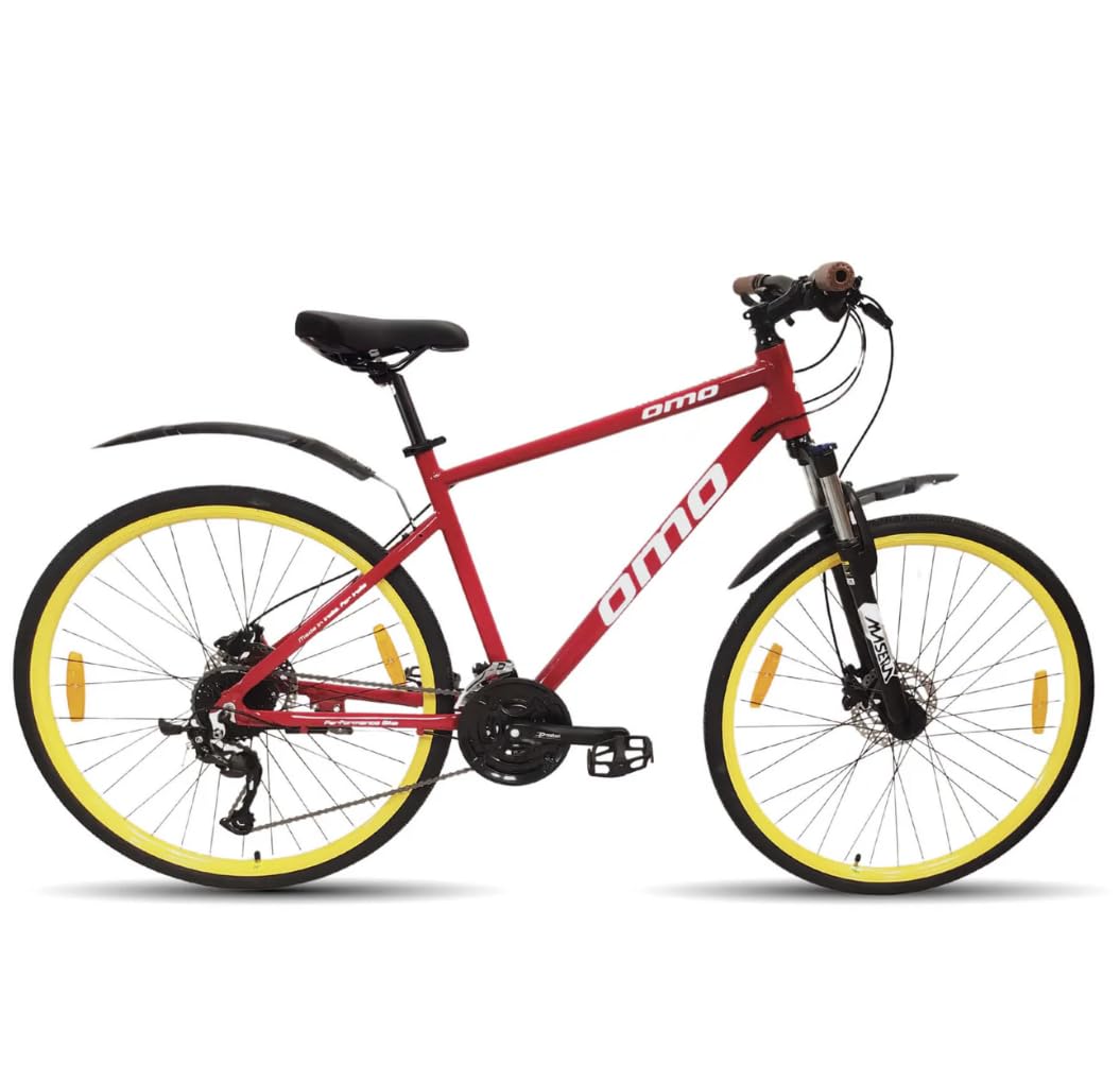 omo Ladakh Pro | Hybrid Cycle | 27 Speed Shimano Gears | Alloy 6061 ...