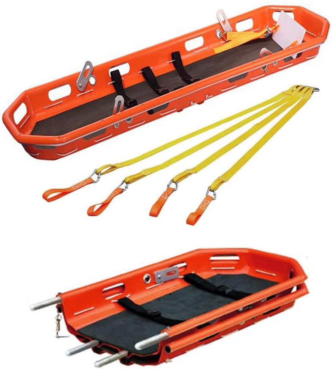 Amazon.com: Portable Rescue Basket Stretcher with Straps,Detachable ...