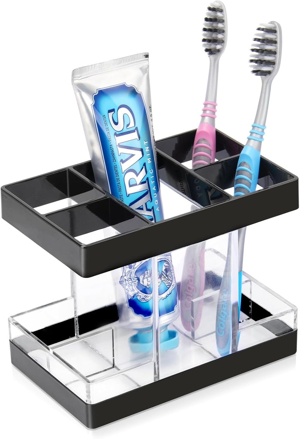 Amazon.com: Chintu Toothbrush Holders for Bathrooms Countertop ...