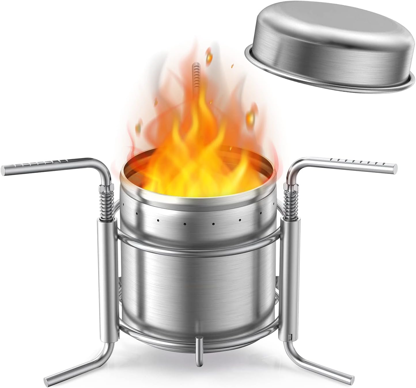 BILIPLE Campingkocher - Tragbarer Spiritusbrenner mit Alkoholfuel ...