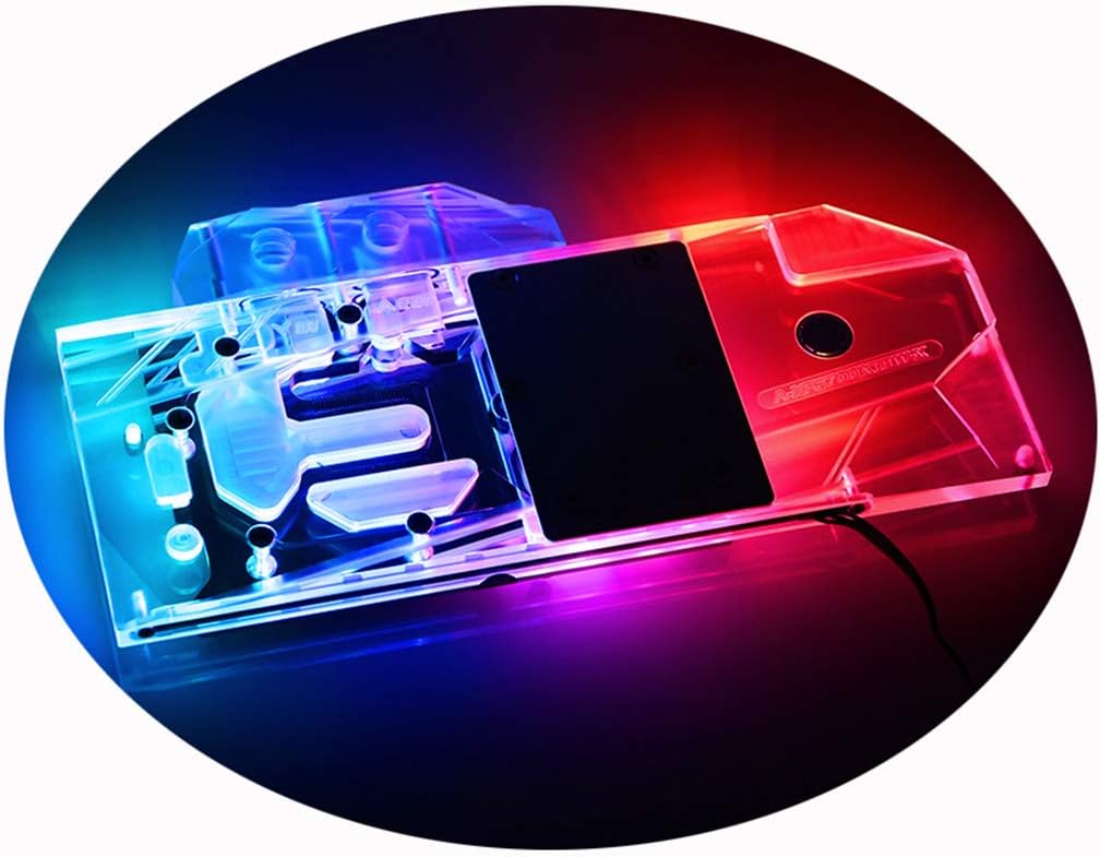 Amazon.com: Bykski GPU Liquid Cooler Copper Waterblock G1/4 Full Cover ...