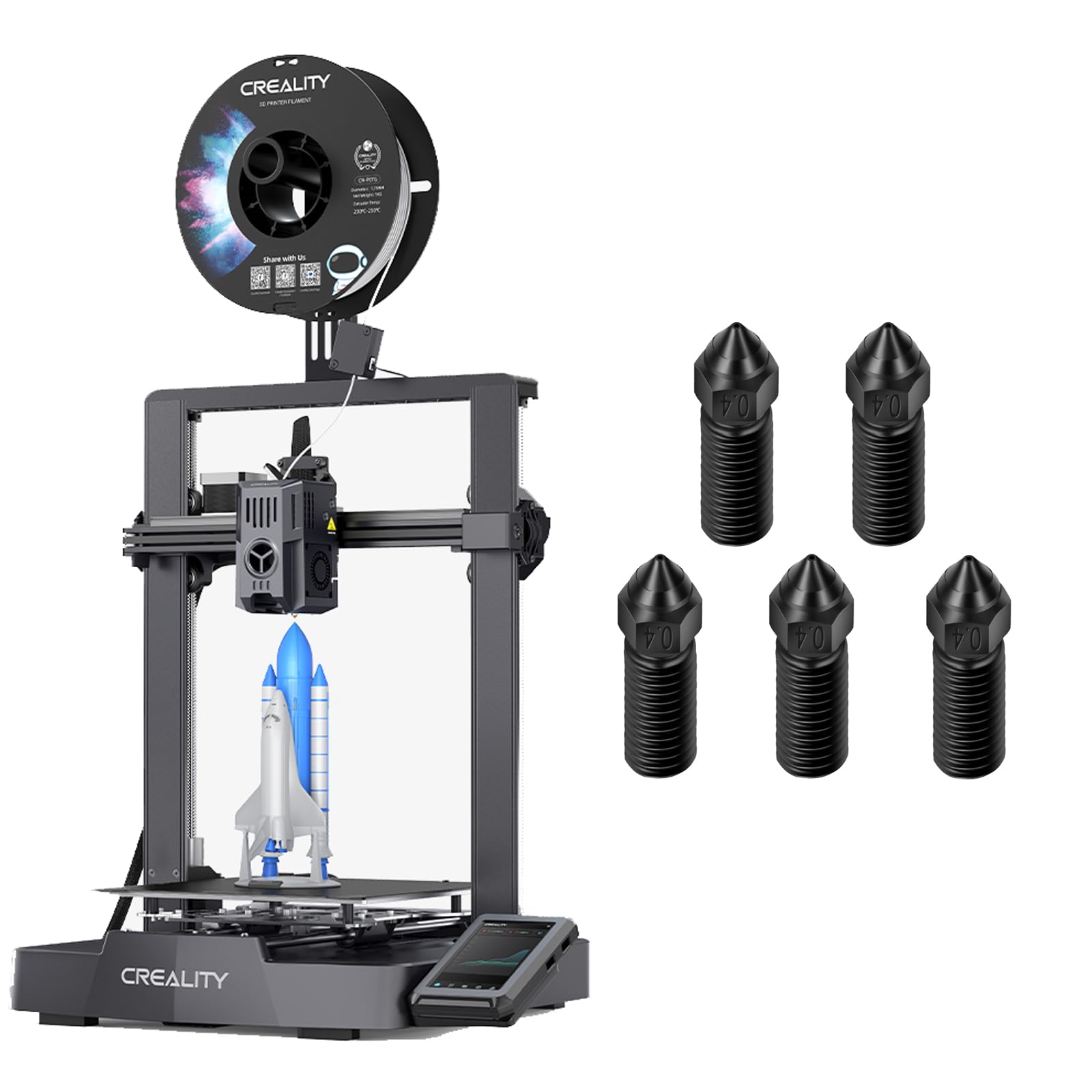 Buy Official Creality Ender 3 V3 KE 3D Printer 500mm/s High-Speed ...