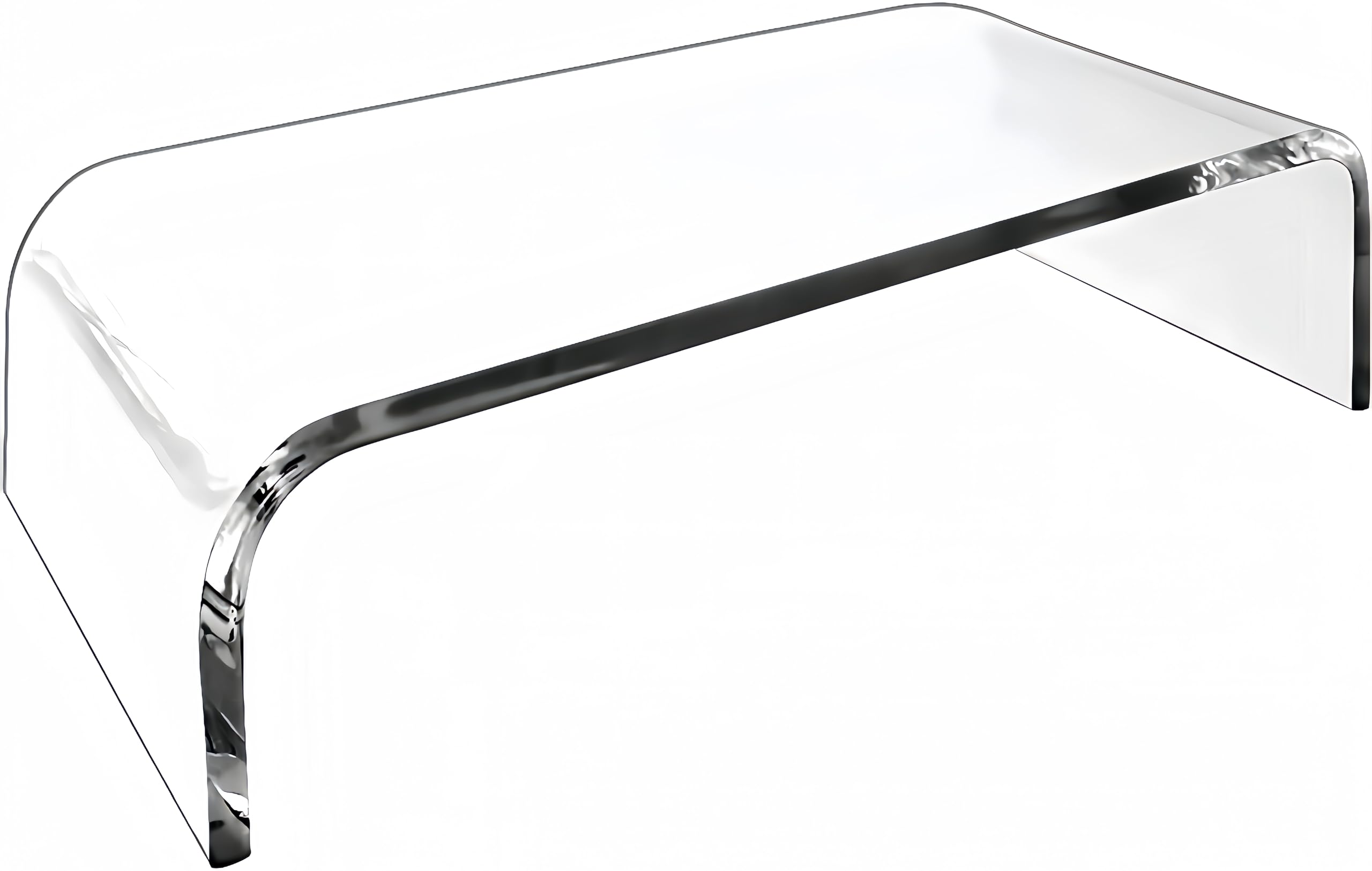 Snapklik.com : DYCacrlic Clear Acrylic Monitor Stand Riser Computer ...