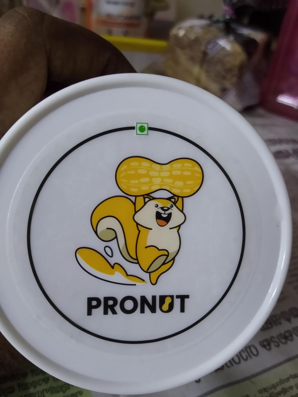 PRONUT Natural Peanut Butter Creamy | Only 100% Roasted Peanuts | No ...