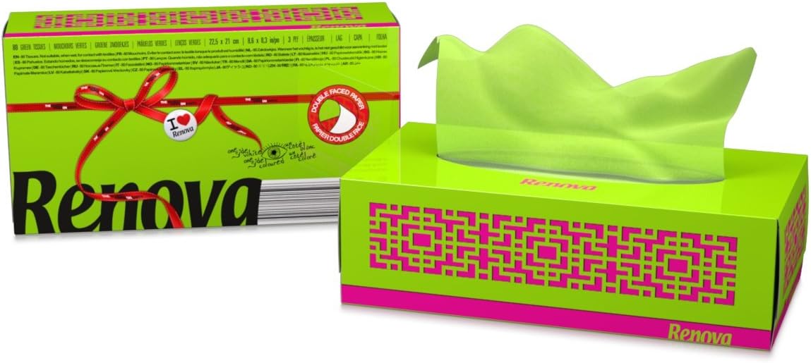 Rectangular Tissue Box Renova : Amazon.co.uk: Grocery