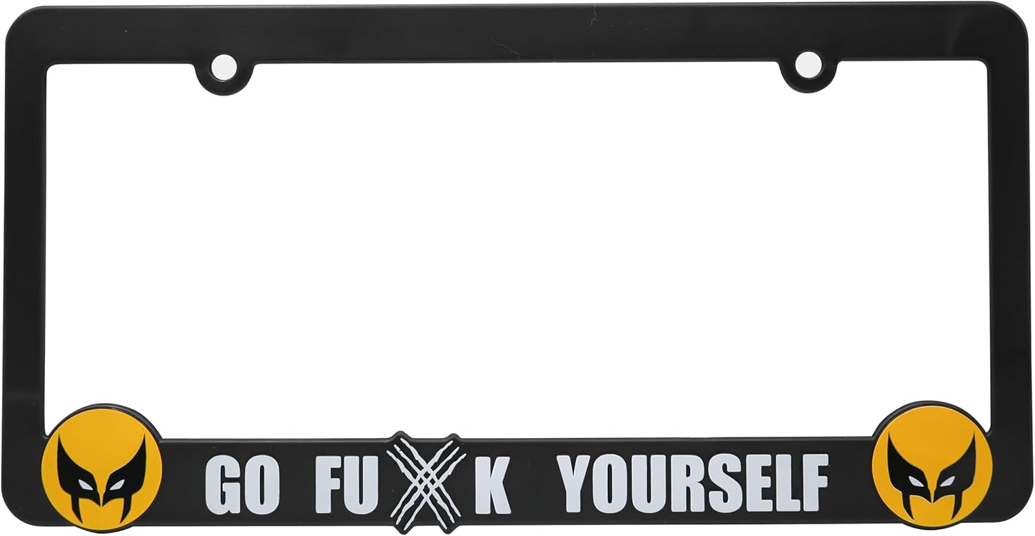 Amazon.com: LP Frameworks Go F Yourself for Wolverine 3D Raised License ...