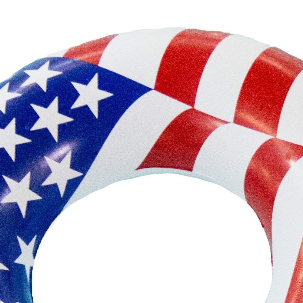 Snapklik.com : Swimline 36 Inch Inflatable American Flag Swimming Pool ...