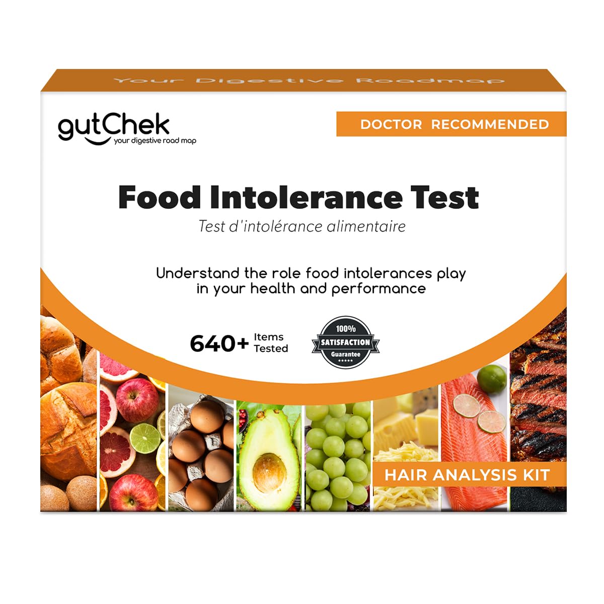 gutChek Food Intolerance Test - 640 Items Tested with Home Collection ...