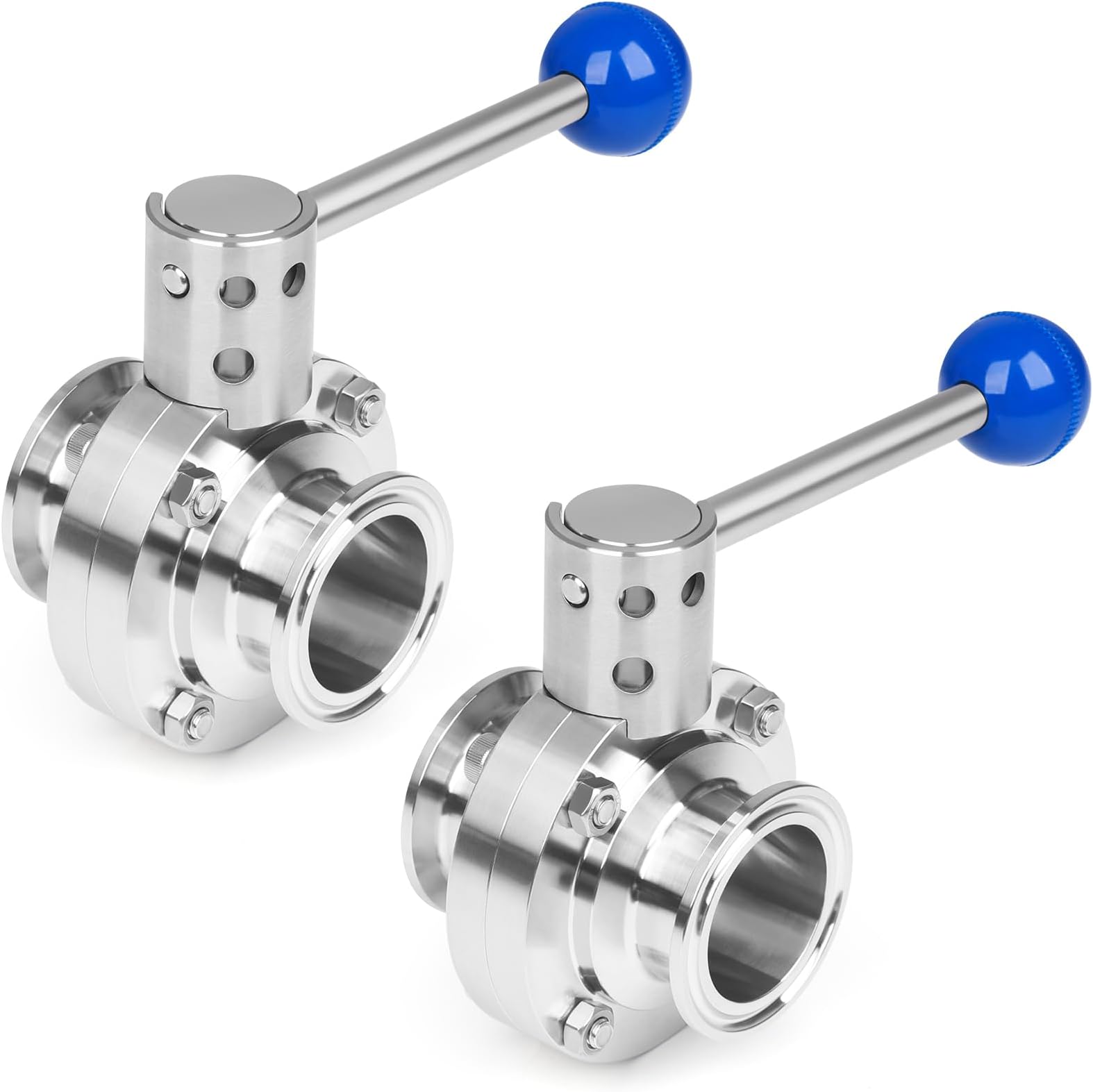 Amazon.com: 2" Tri-Clamp Ball Valve for home brewing, Stainless Steel ...