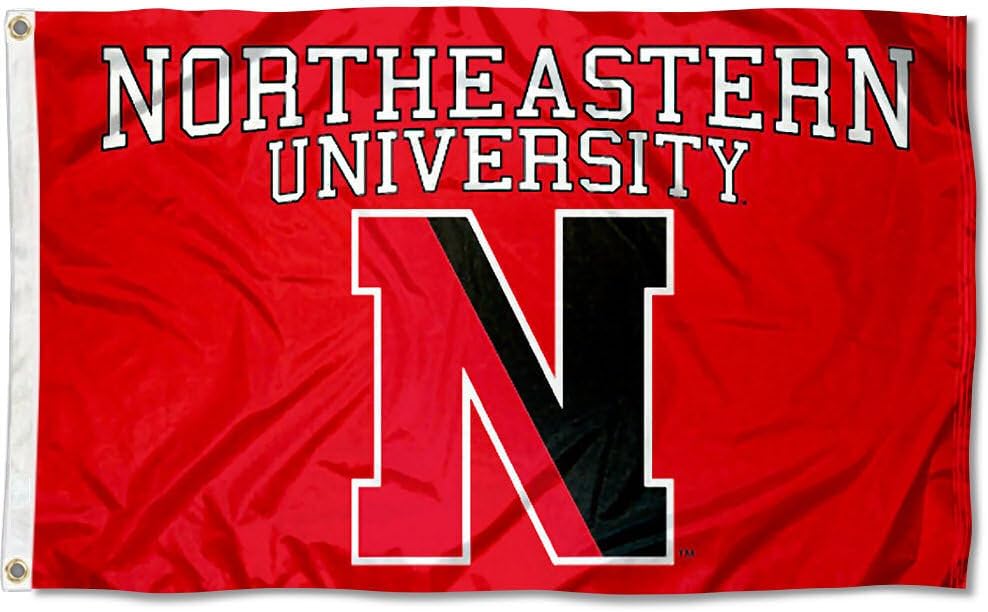Amazon.com : Northeastern Huskies NU University Large College Flag ...