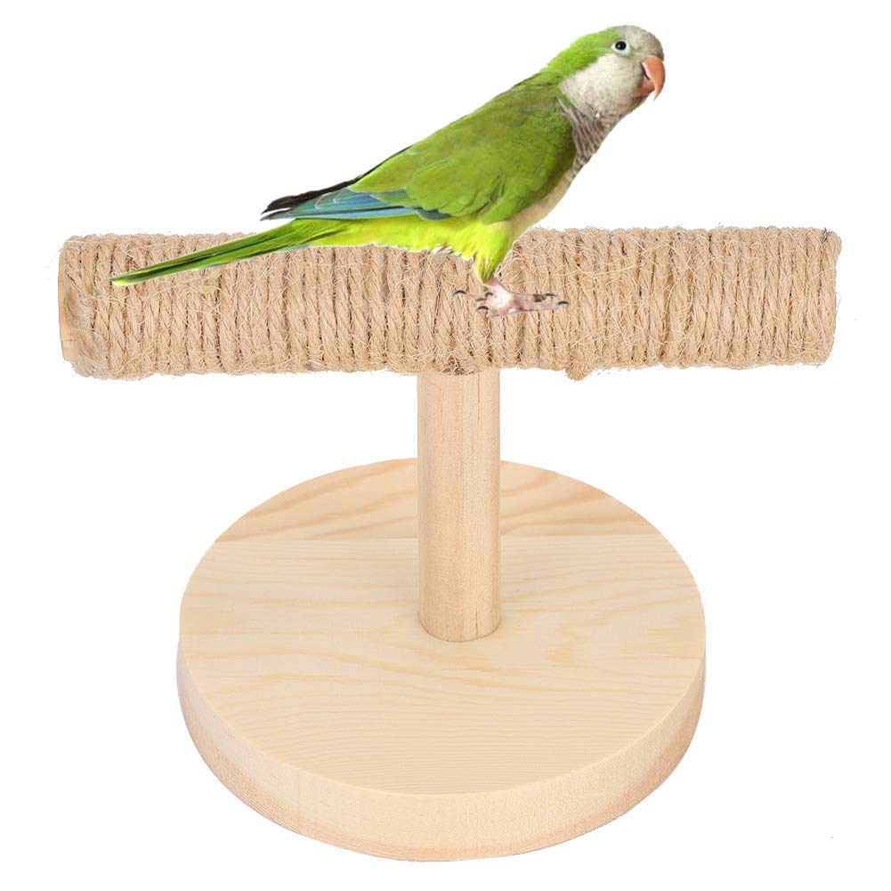 Parrot Stand Tabletop Bird Perch Desktop Bird Stand Grinding Claw Bird ...