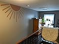 Amazon.com: ECam Half Sun Wall Decal, Boho Decals, Sunshine Large ...