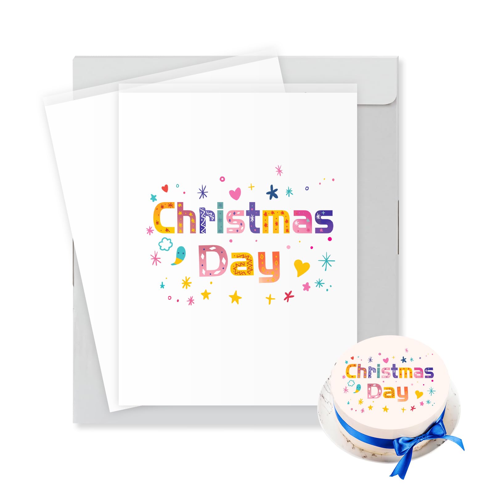 Amazon.com: Edible Paper 25pcs 5.83"x8.27", A5 Size Frosting Sheets ...