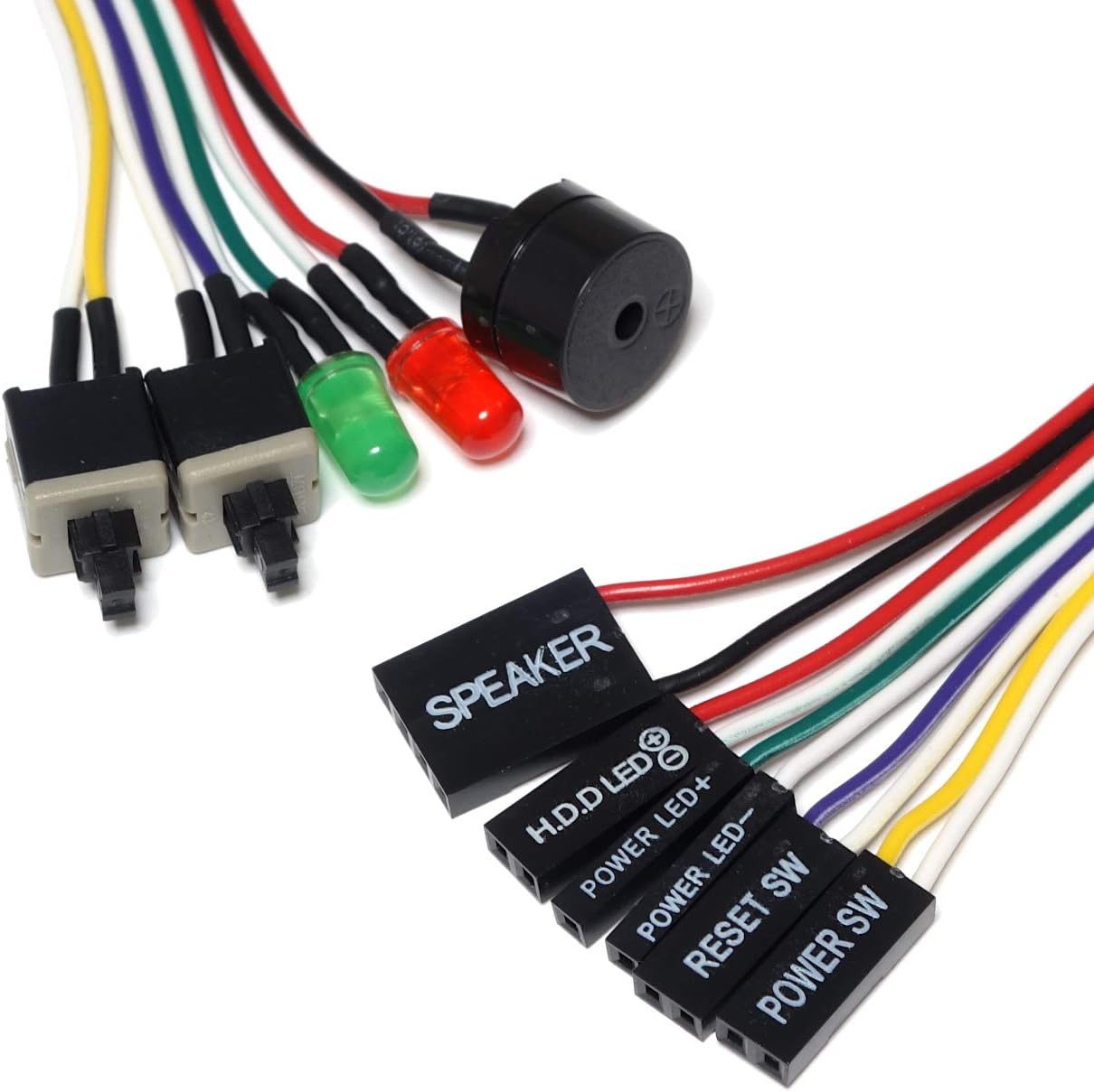 Amazon | アイネックス 実験用スイッチ・LEDセット KM-01 | アイネックス(AINEX) | パソコン用ネジ 通販